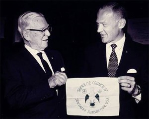 33rd Degree Mason Buzz Aldrin Brings Scottish Rite Banner to the Moon ...