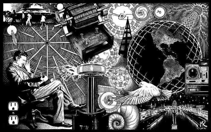 Long-Lost Tesla Drawings Show Magic Math Spiral | Gnostic Warrior By ...