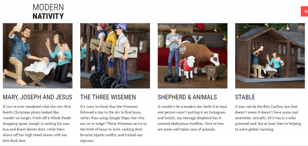 Jesus Criminy: A Hipster Christmas Nativity Set | Gnostic Warrior By ...