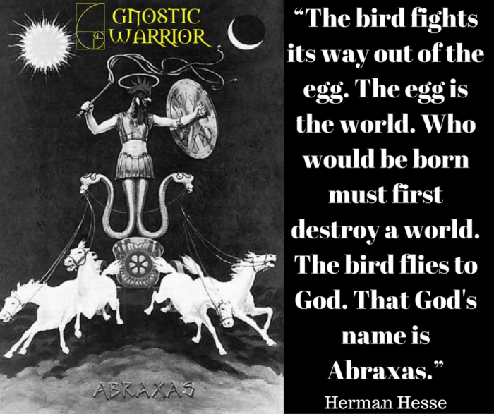 Abraxas | Gnostic Warrior By Moe Bedard