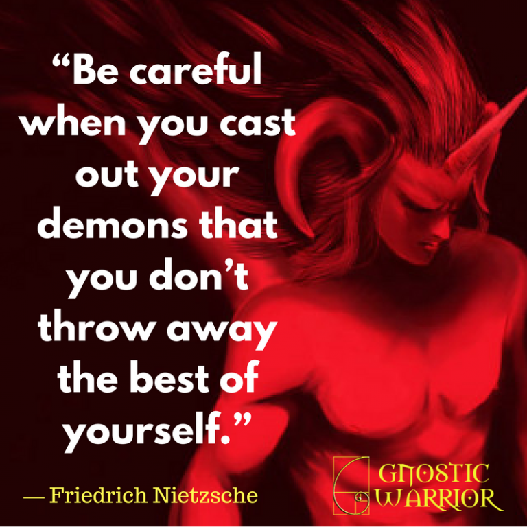 Demons - Gnostic Warrior By Moe Bedard