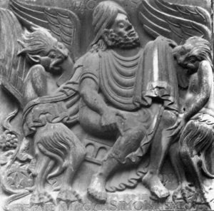 Simon Magus statue | Gnostic Warrior By Moe Bedard