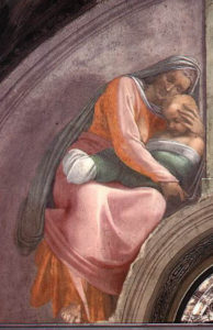 Ruth and Obed | Gnostic Warrior By Moe Bedard