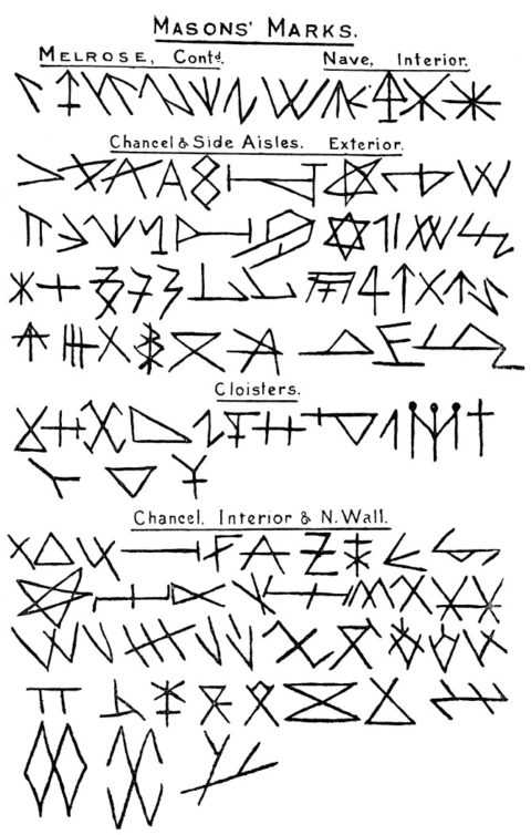 The Immortal Marks of the Anonymous Masonic Saints | Gnostic Warrior By ...