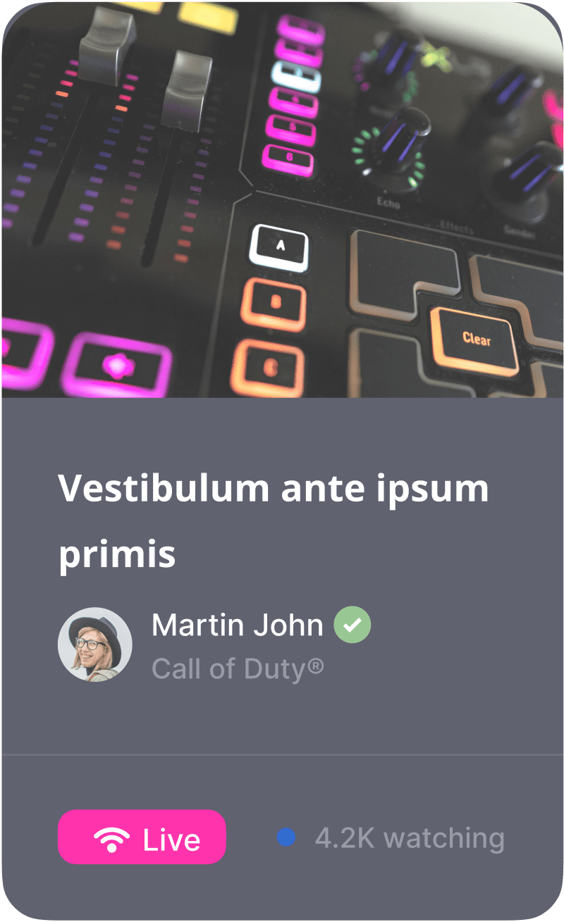 streamer-62 | Gnostic Warrior By Moe Bedard